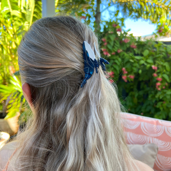 Mini Humpback Whale Hair Claw