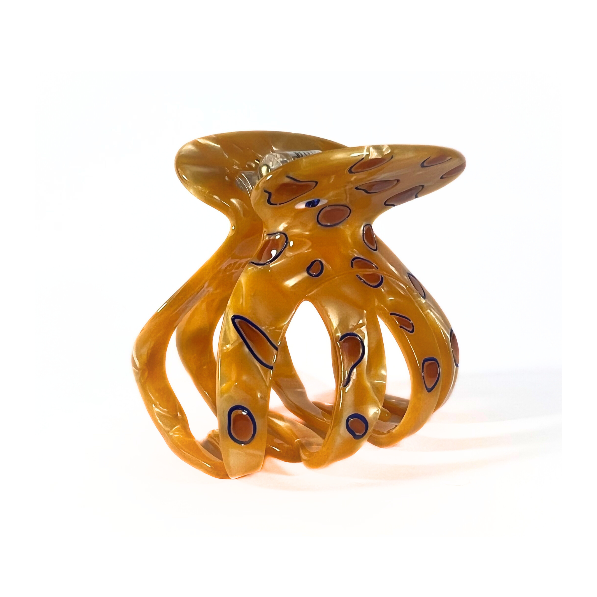 Blue Ringed Octopus Hair Claw – Claws For Change